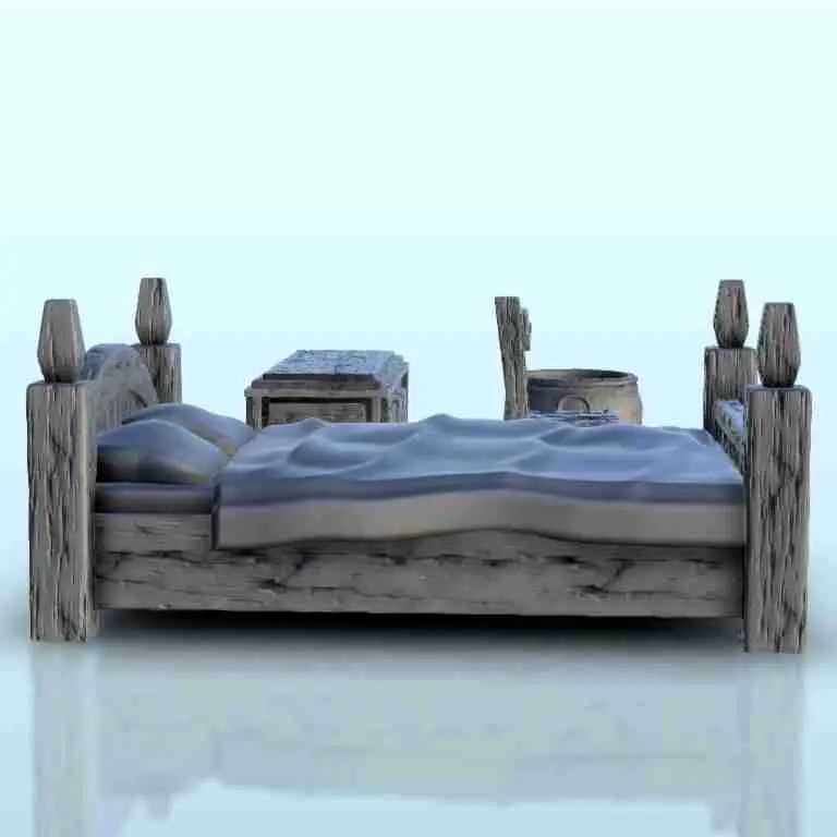 Other STL Download - Bedroom interior set 6 - miniatures warhammer ...