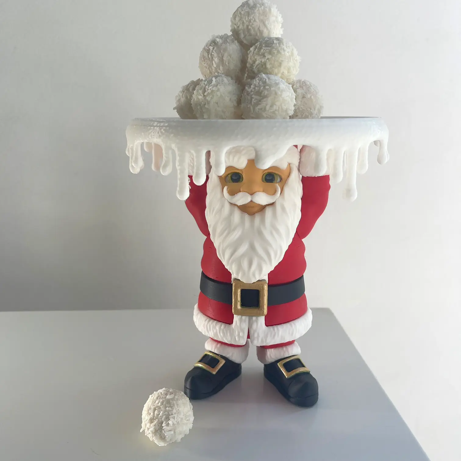 Home Decorations & Ornaments STL Download - SANTA BABY BUTLER TRAYby ...