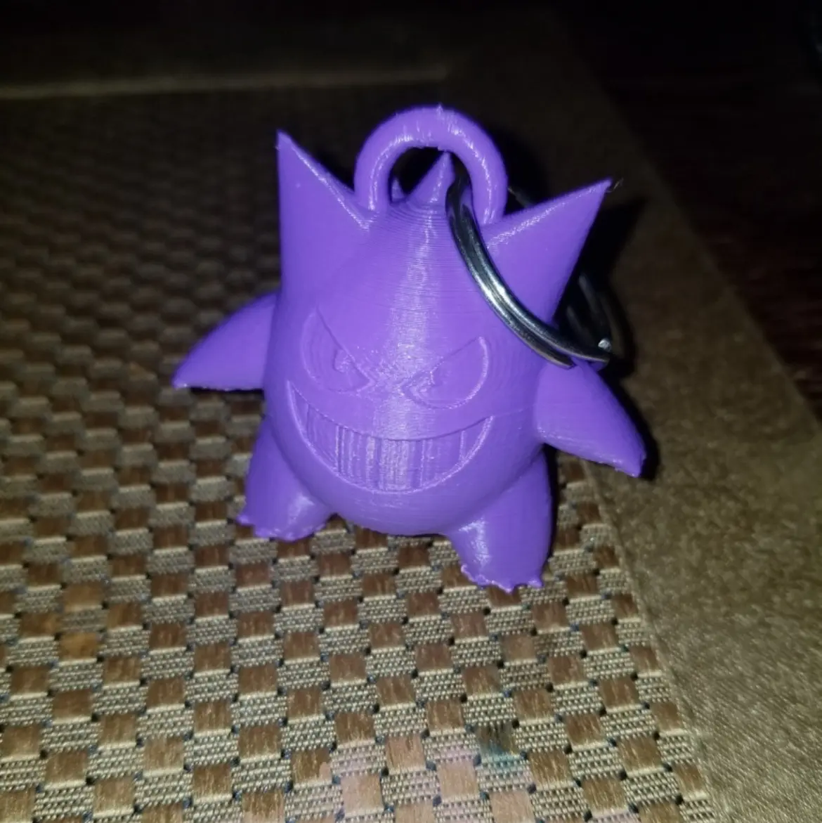 Free Other STL Download - Gengar keychainby Lbastos