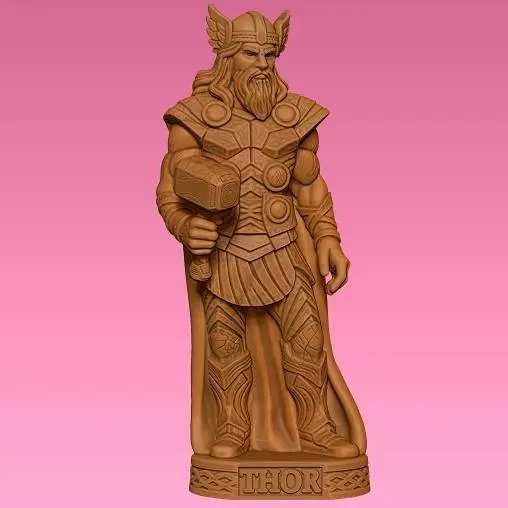 Sculptures & Artworks STL Download - THORby VickArt3D