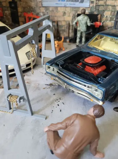 1/18 BLOC DE CHAINE MOTEUR / ENGINE CHAIN BLOCK | 3D models download ...