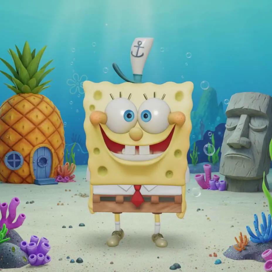 Characters & Creatures STL ダウンロード - SpongeBob SquarePants cartoon ...