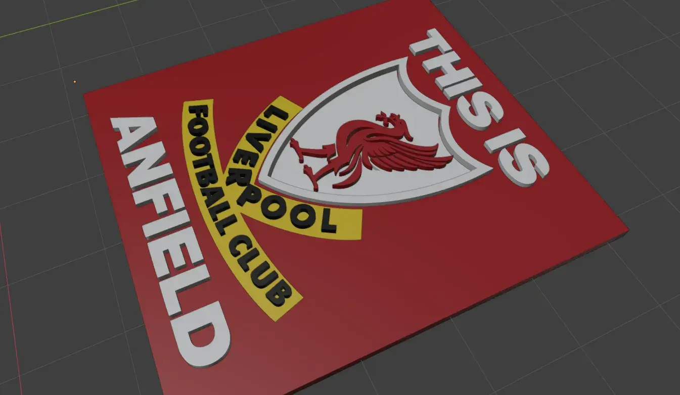 3D Printer Files | 3MF File | LIVERPOOL FOOTBALL CLUB KEYCHAIN ...