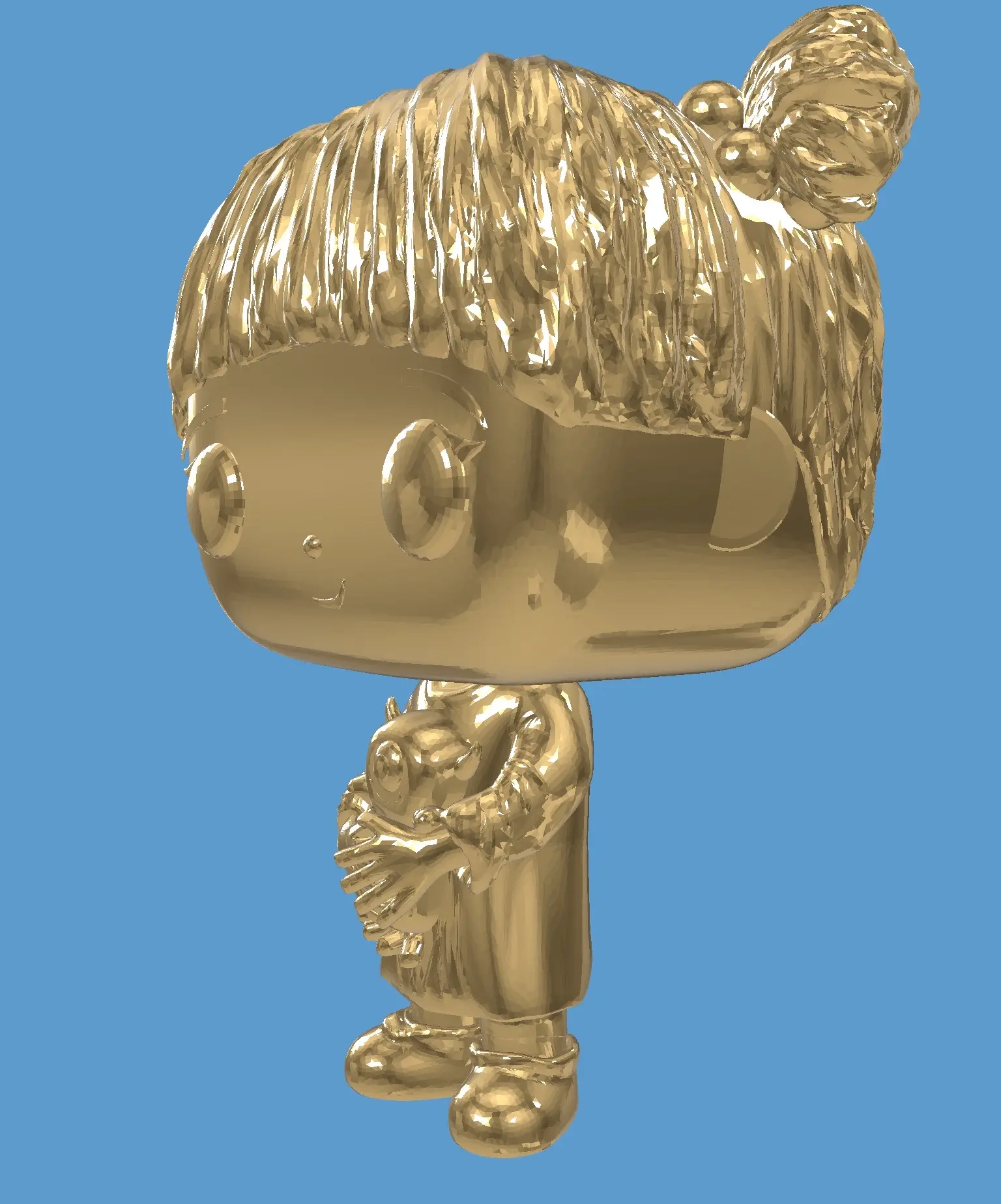 Characters & Creatures STL Download - Boo Monster Inc Funko Popby Wally3d