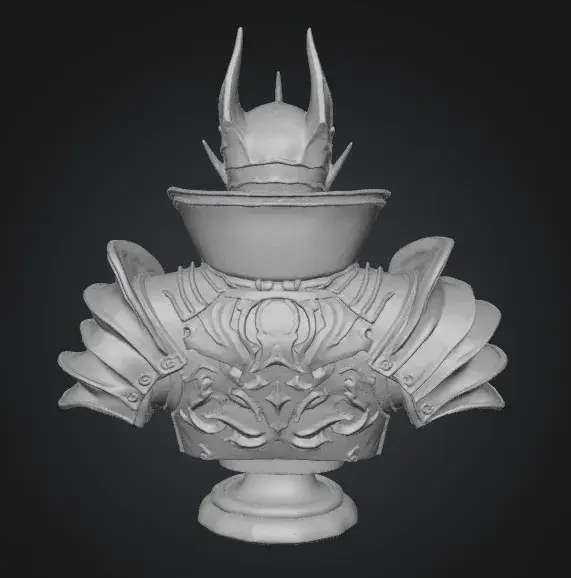 Sculptures & Artworks STL Download - Dark Lord bust series : Obsidian ...