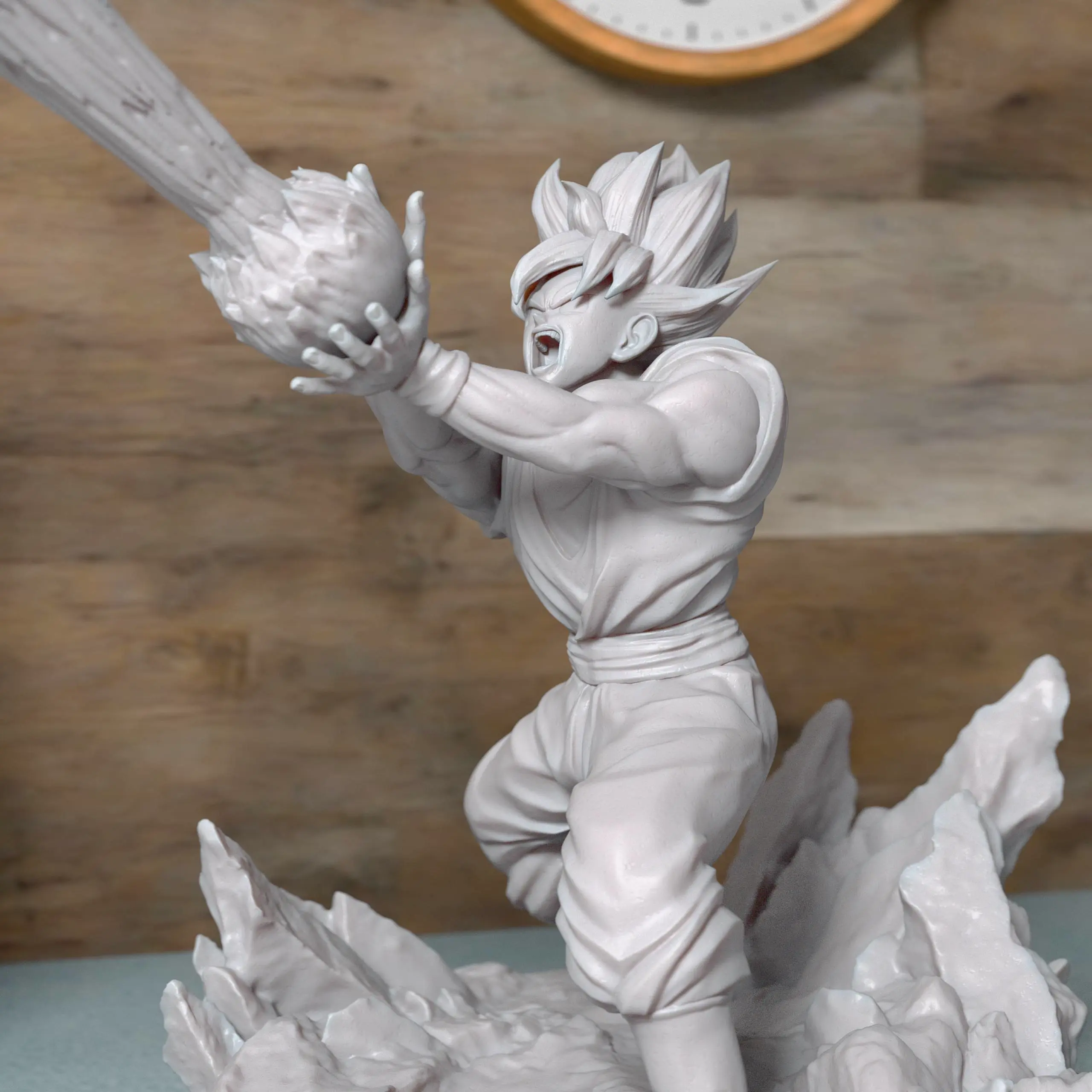 3D Printer Files | 3MF File | Goku Super Saiyan Kamehameha Fan Art STL ...