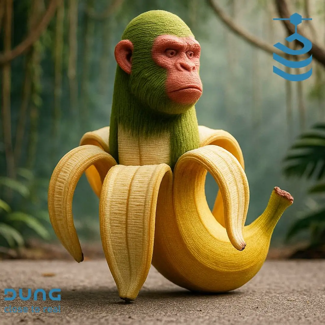Characters & Creatures STL Download - Simpanzini Bananiniby dung3d