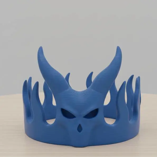3D Printer Files | 3MF File | Dark Fantasy Evil Crown | Creality Cloud