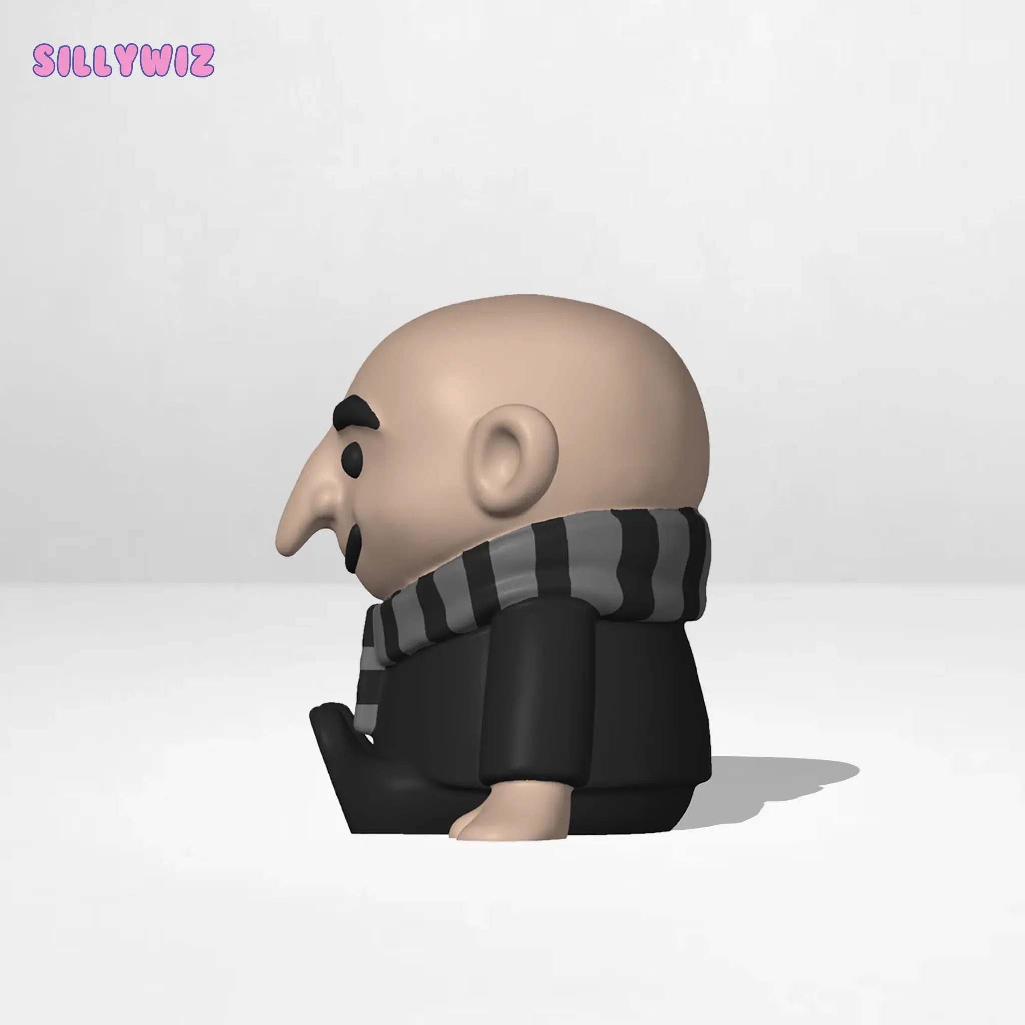 Characters & Creatures STL Download - Gru from Despicable Me ...