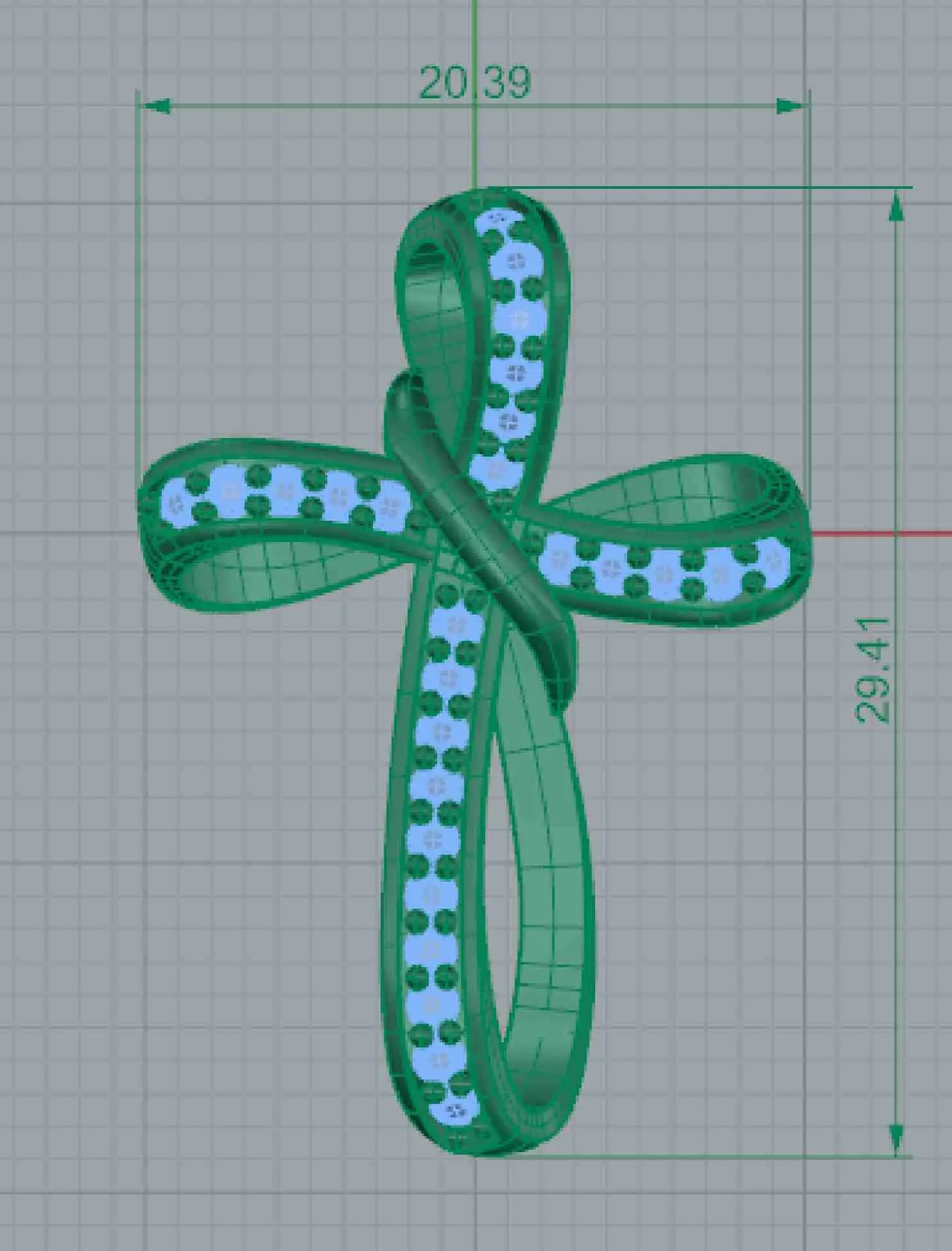 3D Printer Files | 3MF File | Cross pendant | Creality Cloud