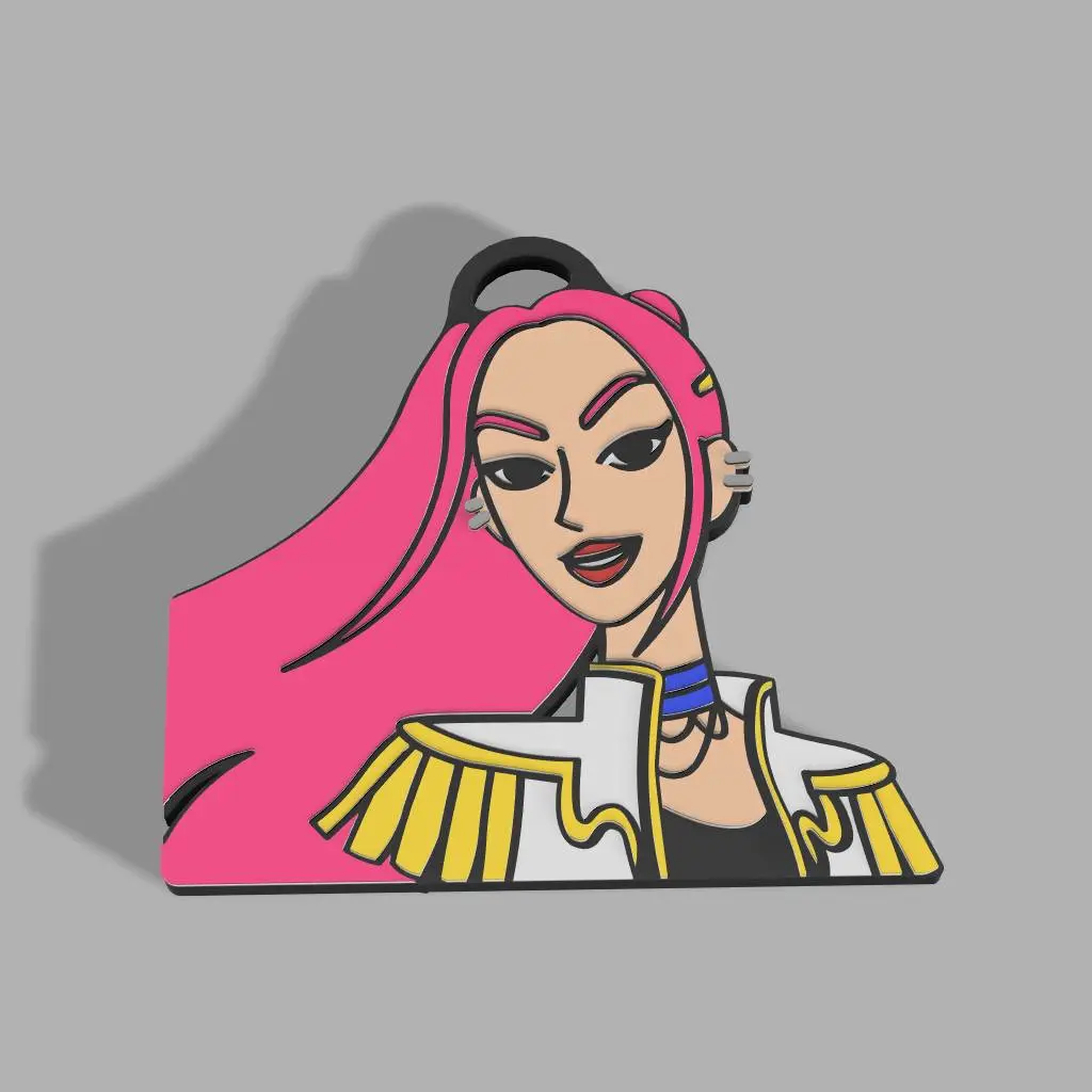 3D Printer Files | 3MF File | Mira Keychain - Kpop Demon Hunters | Creality Cloud