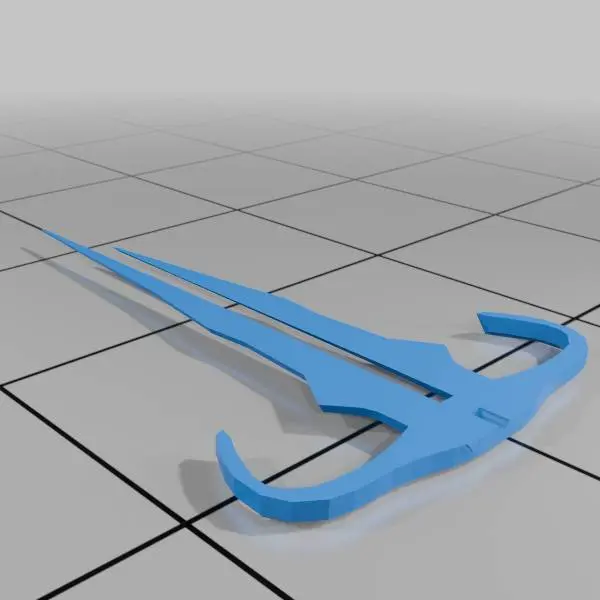 3D Printer Files | 3MF File | A Adaga Ghostfire do Roblox | Creality Cloud
