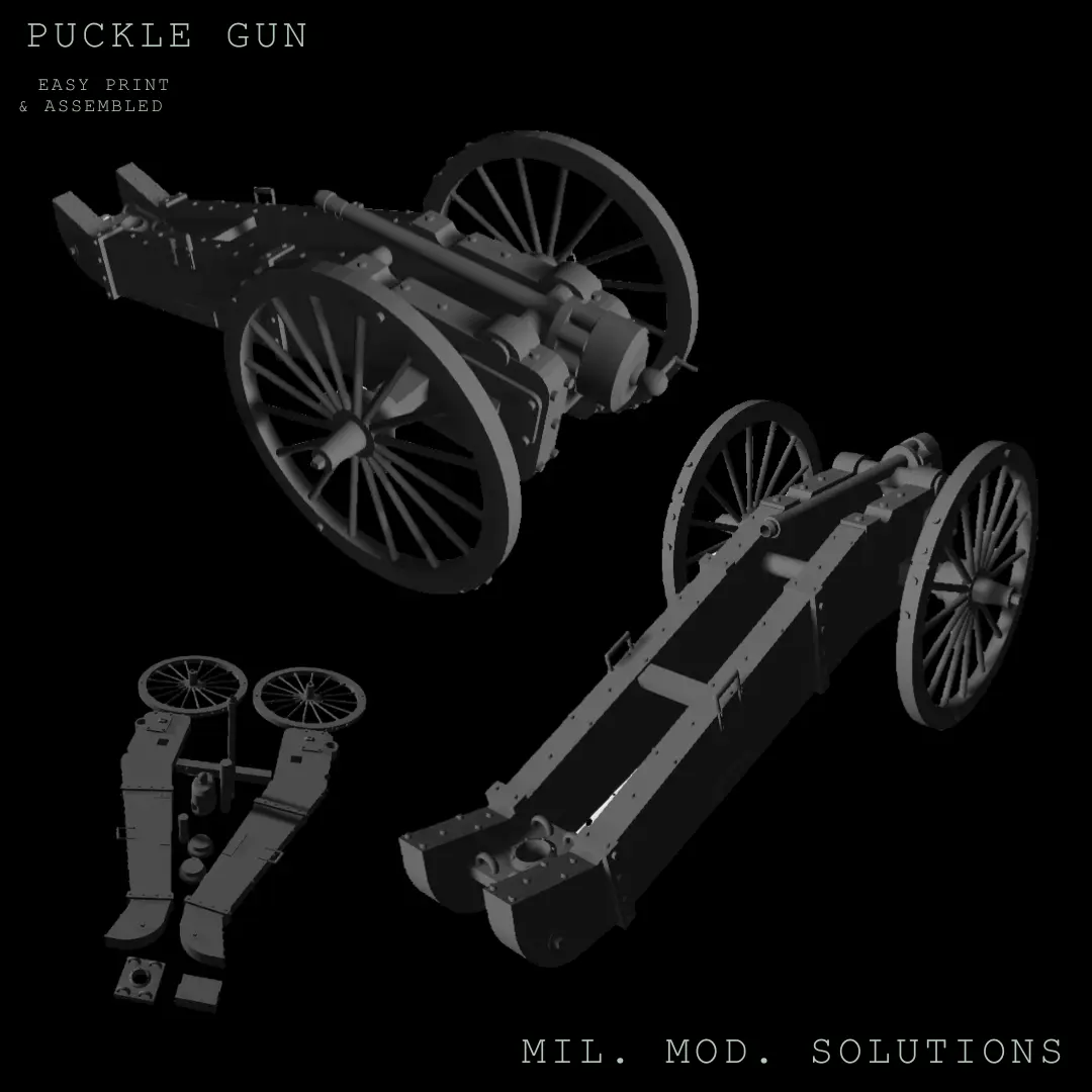Puckle gun | 3D models download | Creality Cloud