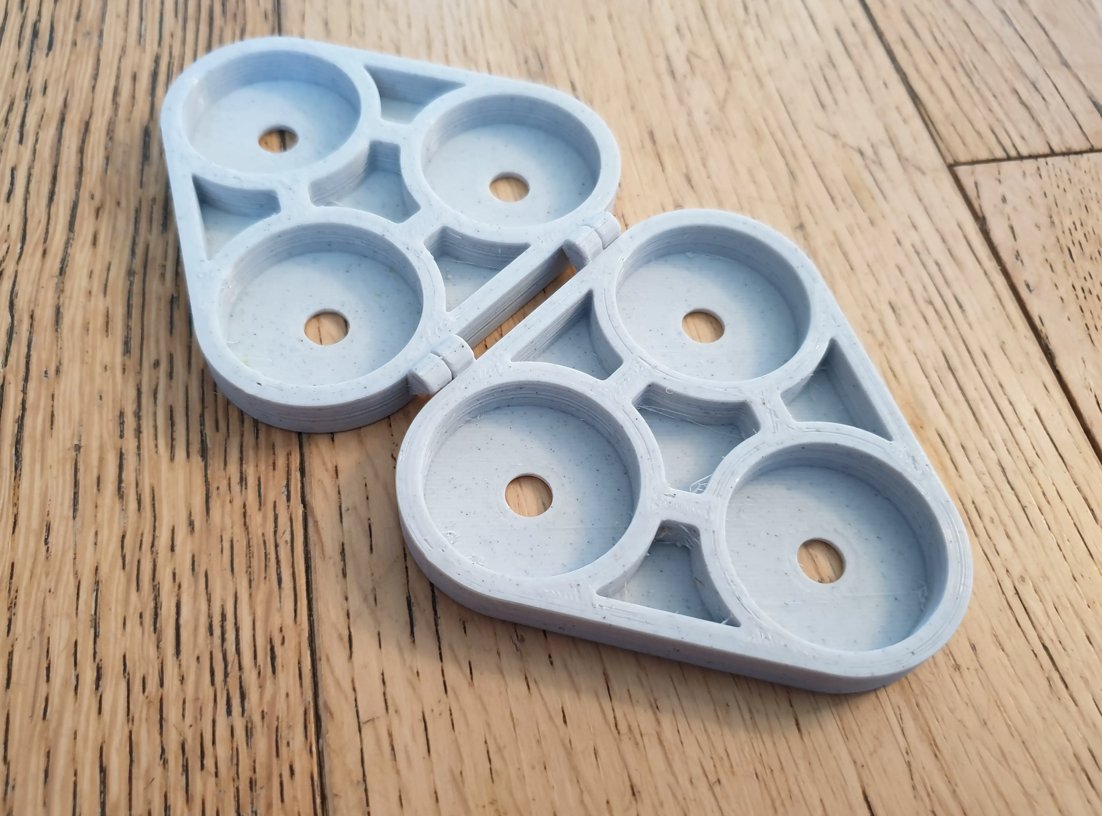 Print in Place folding Citadel Paint 6 Pot Holder Case | 3D models ...