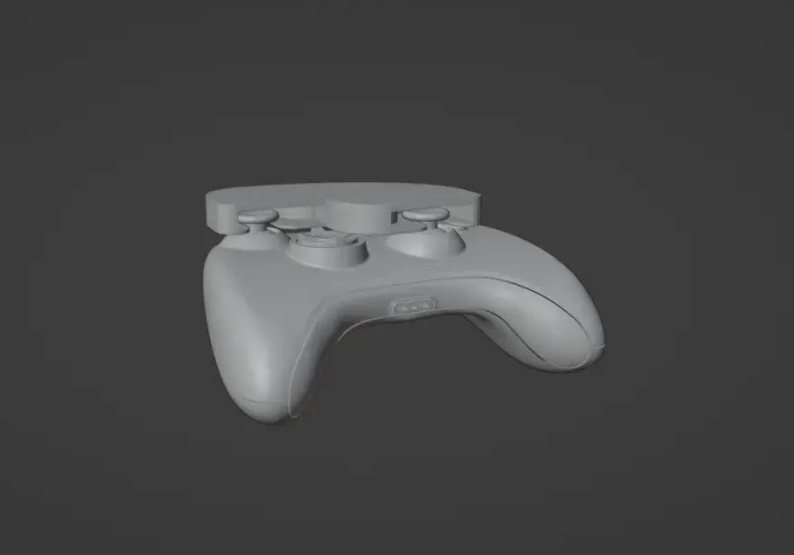 3D Printer Files | 3MF File | Xbox 360/PC Controller Under-Table Holder ...