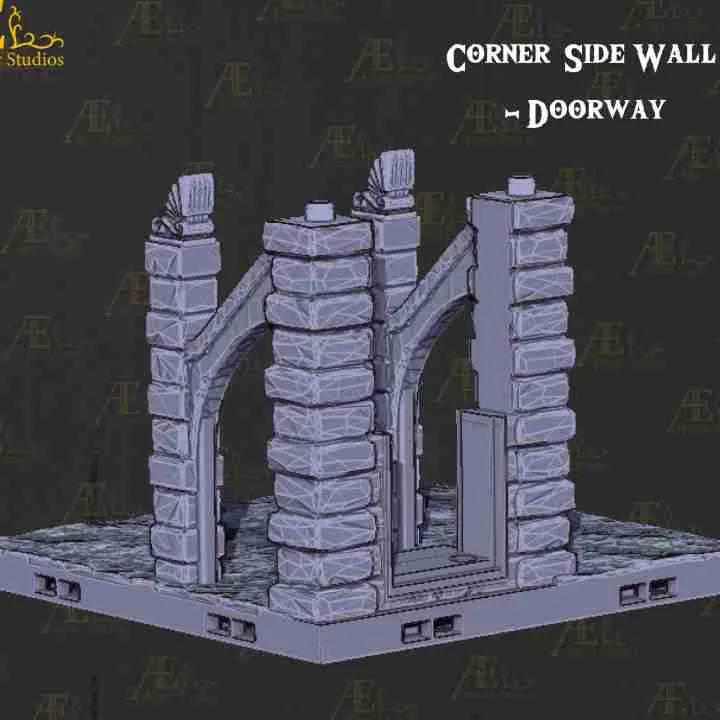 Other STL Download - AEGOTH02 - Gothic Expansion Towersby Aether Studios