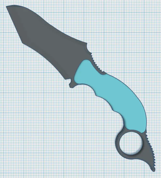 3D Printer Files | 3MF File | Karambit 8 | Creality Cloud
