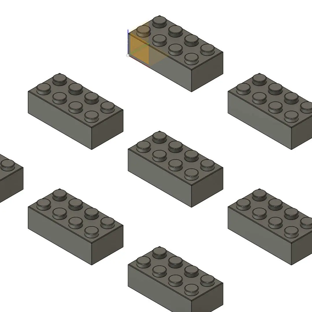 3d yazıcı baskı modelleri | 3MF | Lego Block | Creality Cloud