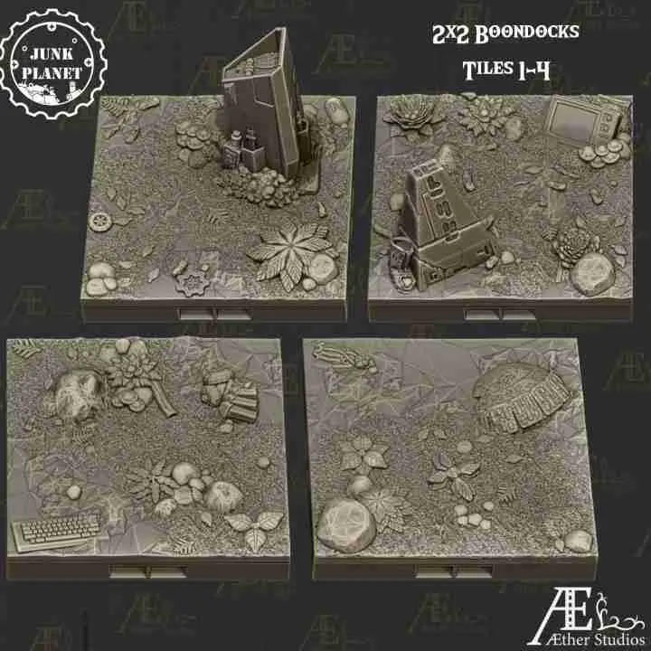 Other STL Download - AEJUNK07 - The Numis Boondocksby Aether Studios