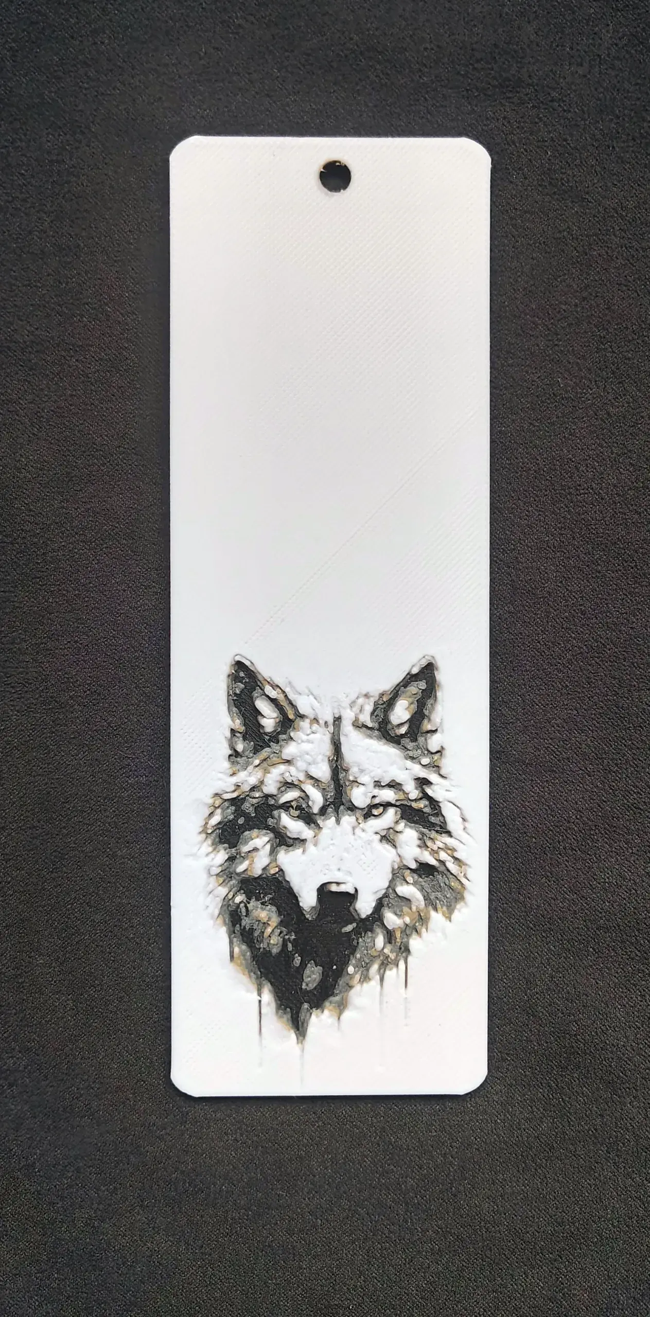 3D Printer Files | 3MF File | Wolf Bookmark | Creality Cloud