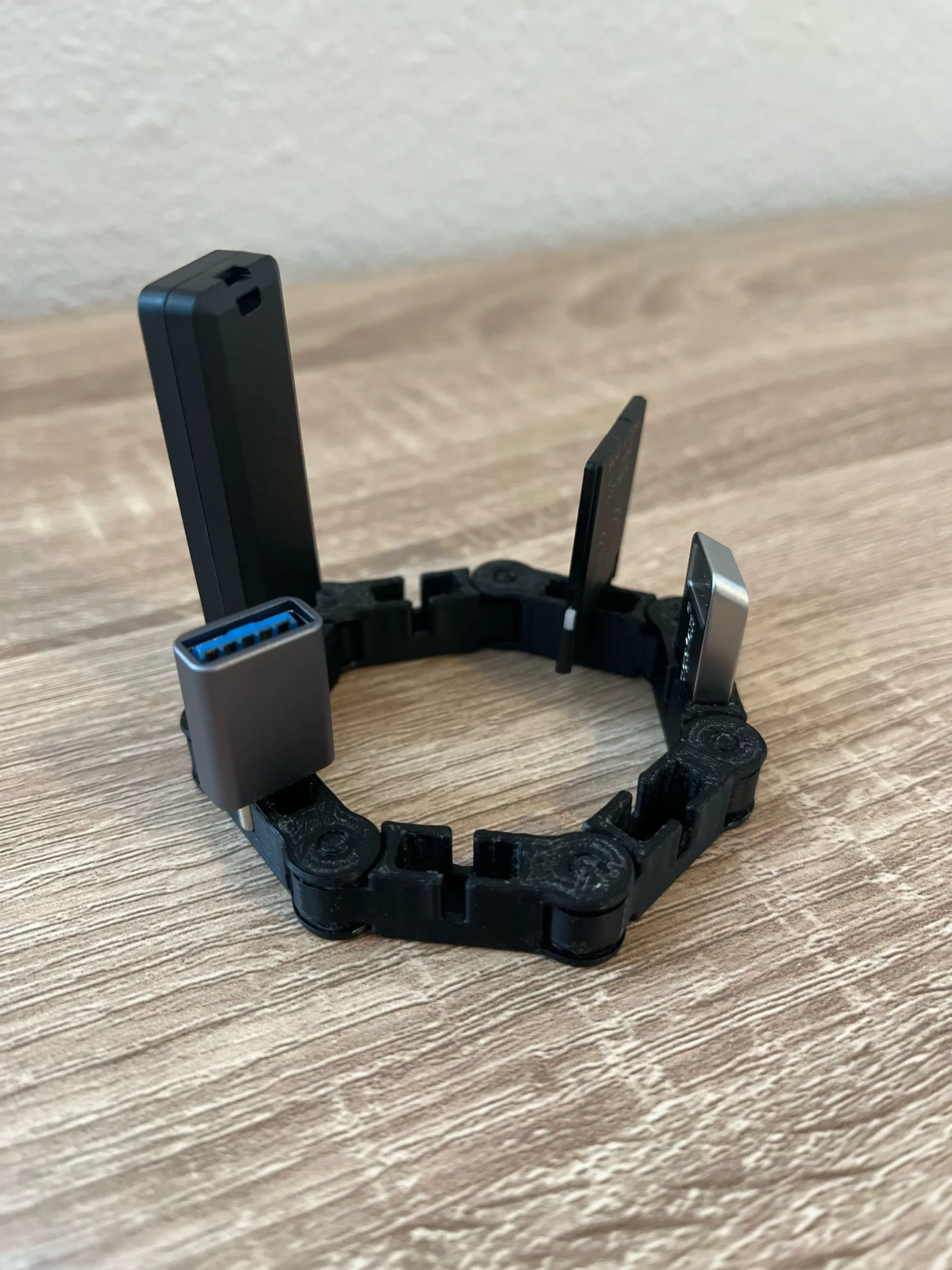 3d yazıcı baskı modelleri | 3MF | Print in place USB Stand | Creality Cloud