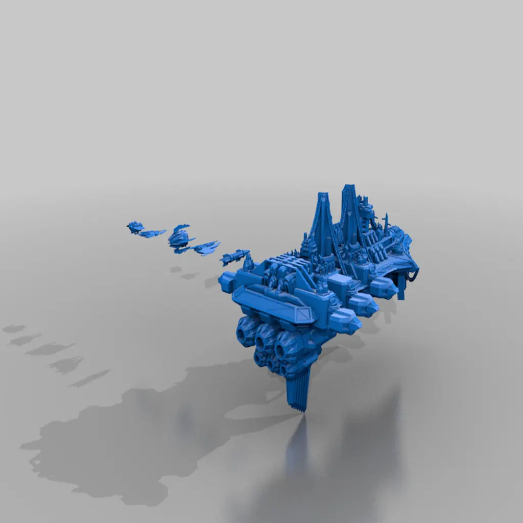 Free Other STL Download - chaos fleet - echo shipsby SMT_M 🦊