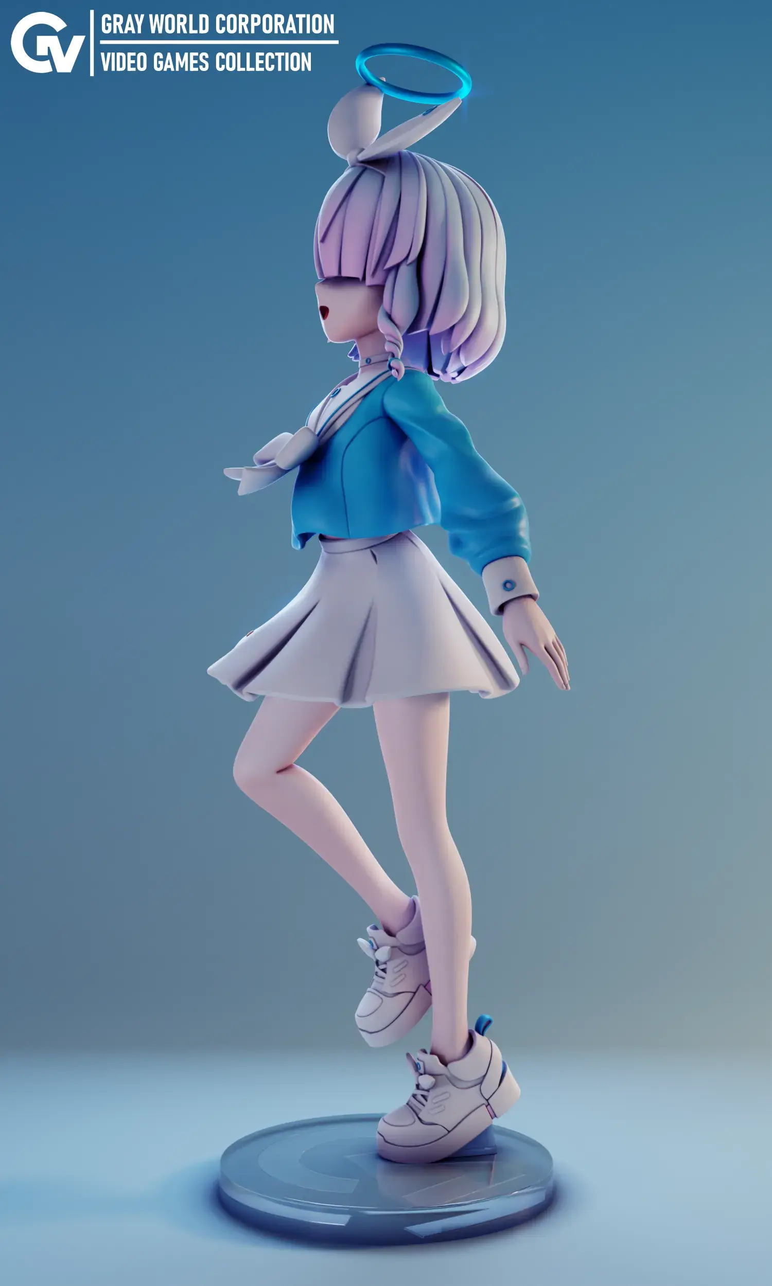 Characters & Creatures STL Download - Arona | Blue Archiveby Gray World ...