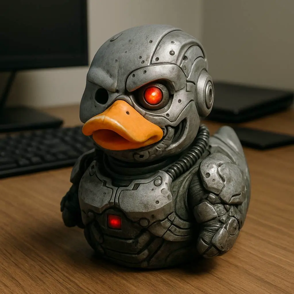 Characters & Creatures STL Download - Cyborg Duck Urban vibesby DesignerDC