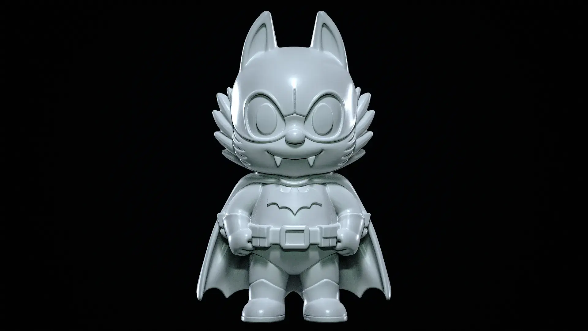Characters & Creatures STL Descarga - Labubu - Batman DC Comics statue ...