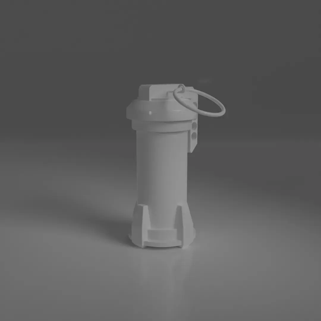 Game Props STL Download - flash grenade cosplayby Deon Mathew