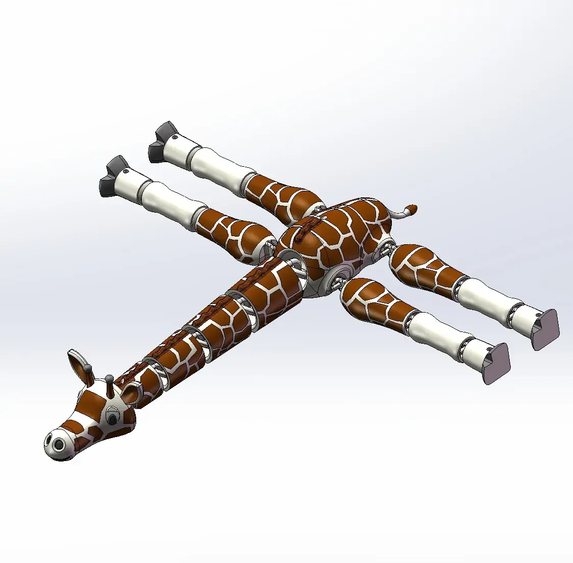 3D Printer Files | 3MF File | Giraffa Flexy Marionette | Creality Cloud