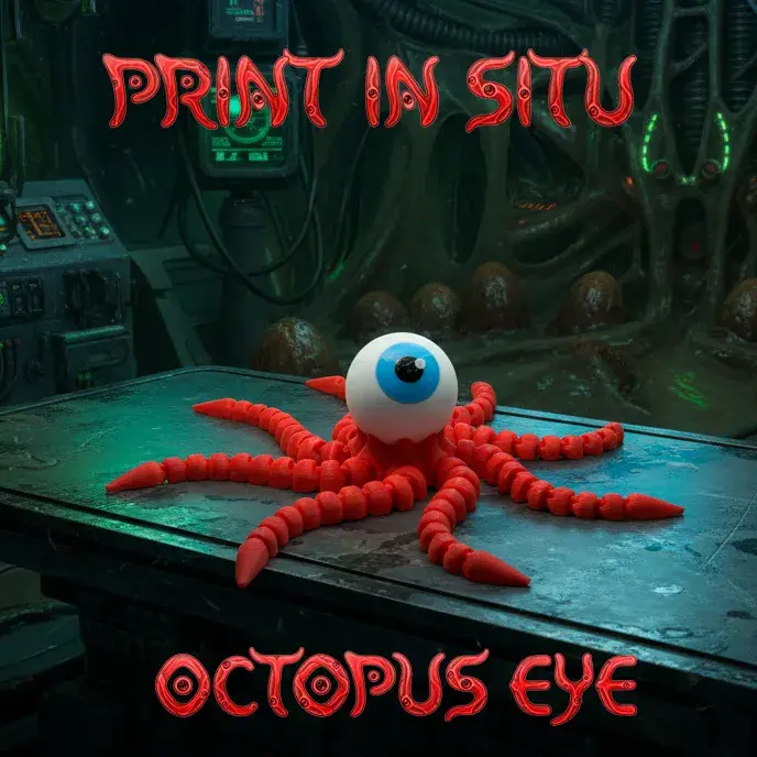 Other STL Download - 👁️🐙 Alien Heart Eyeball Octopus – Articulated ...