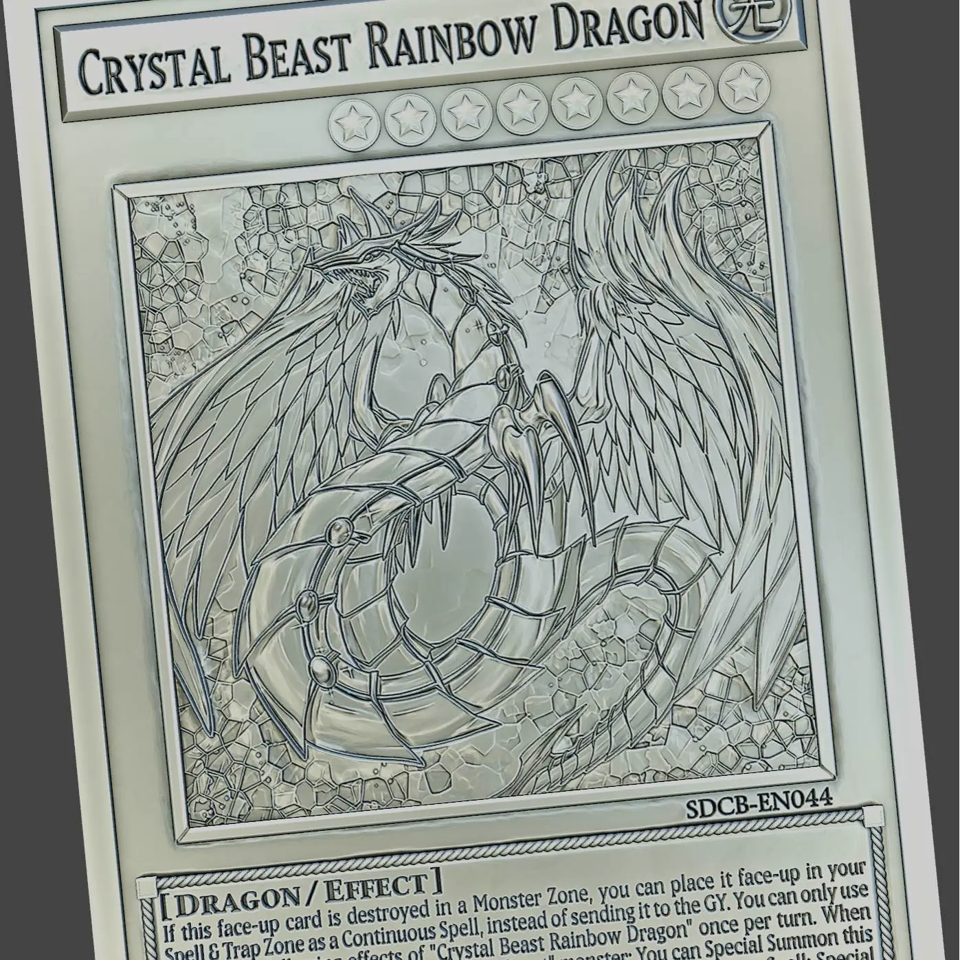 Free Other STL Download - Crystal Beast Rainbow Dragon - yu-gi-oh!by ...