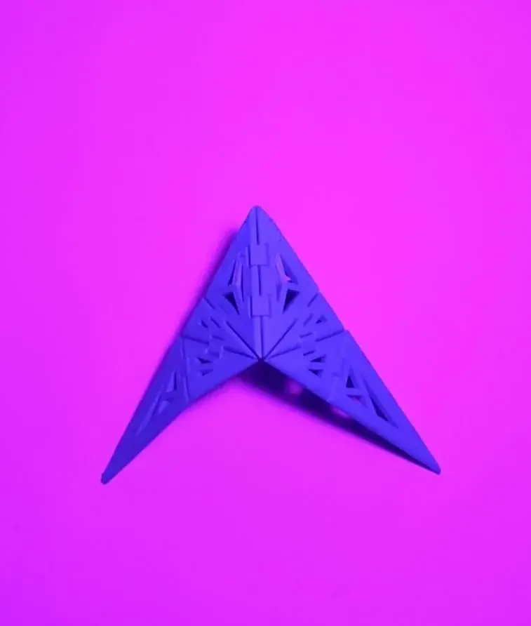 Sculptures & Artworks STL Download - Diamante Origami Giganteby Osado ...