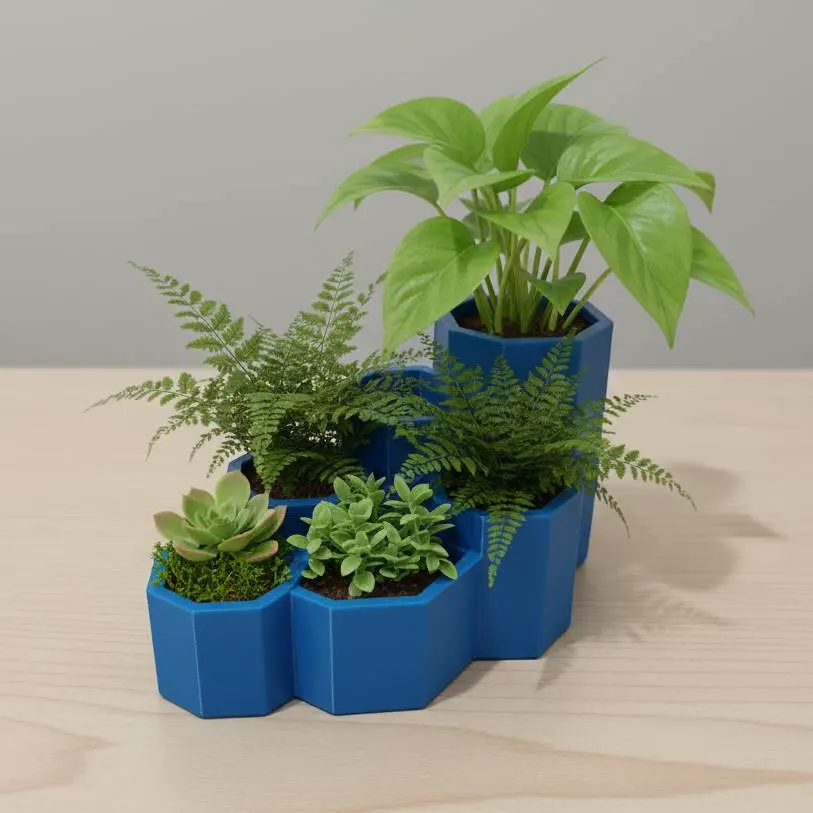 3D Printer Files | 3MF File | Tiered Planter | Creality Cloud