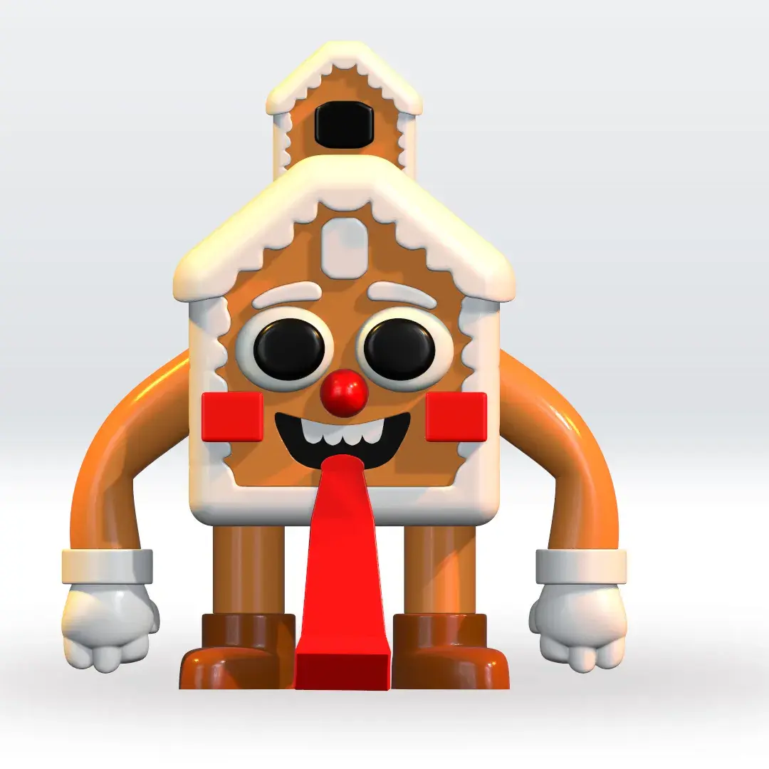 Characters & Creatures STL Download - LA GINGER SEKOLAH STL Brainrot 3D ...