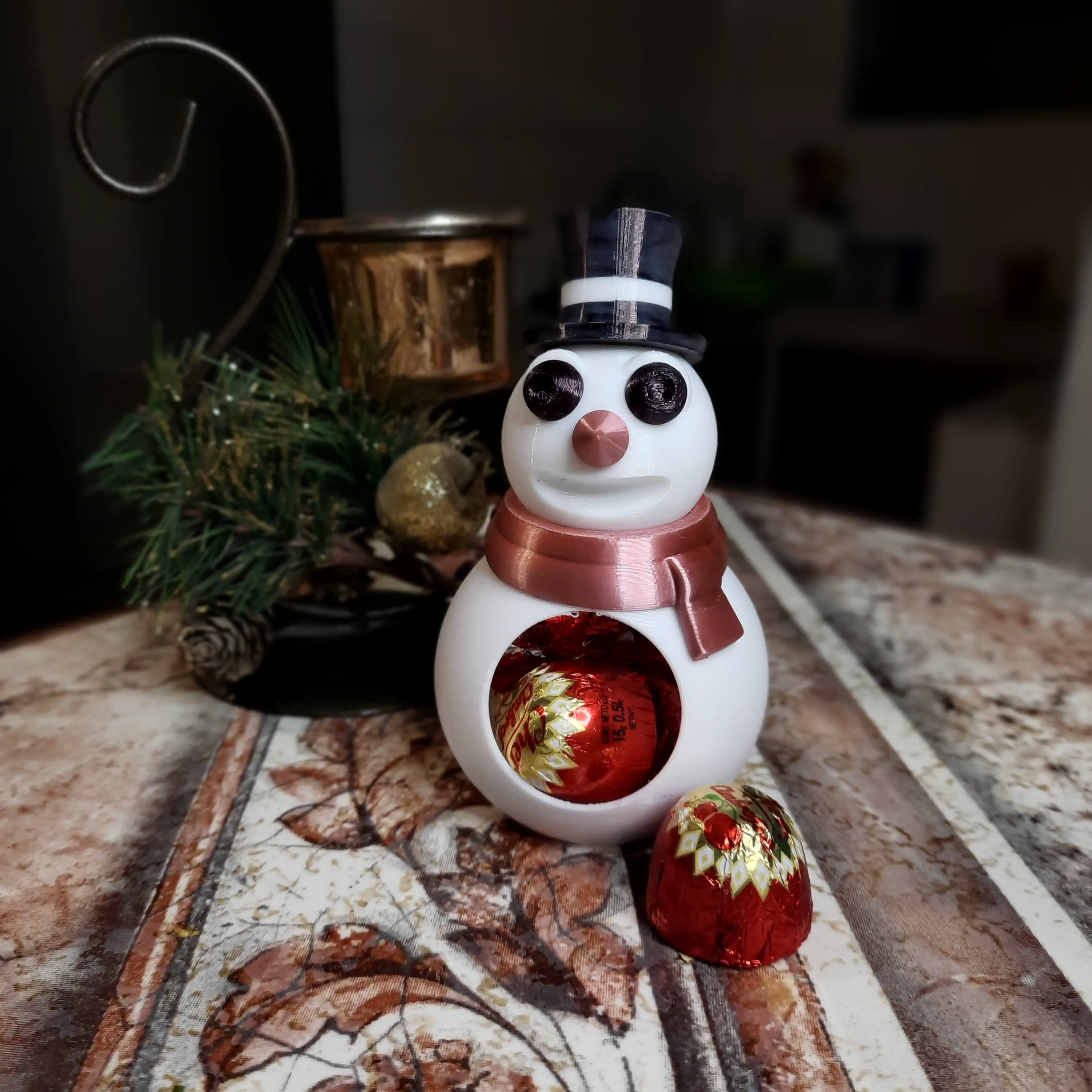 Home Decorations & Ornaments STL Download - SNOWMAN BOWL - NO SOPORTEby ...