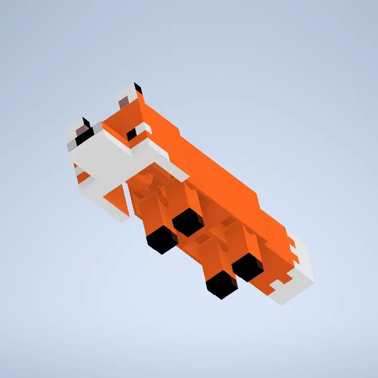 Characters & Creatures STL Download - Articulated Foxby Formelix 3D