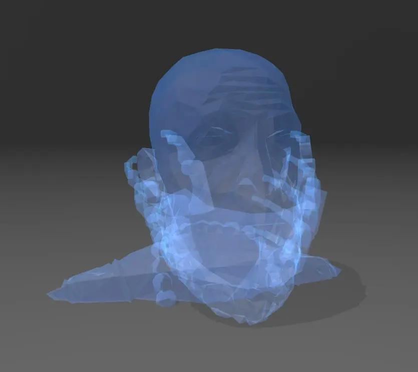 3D Printer Files | 3MF File | Slender Man's Hand Mask Flexi | Creality ...