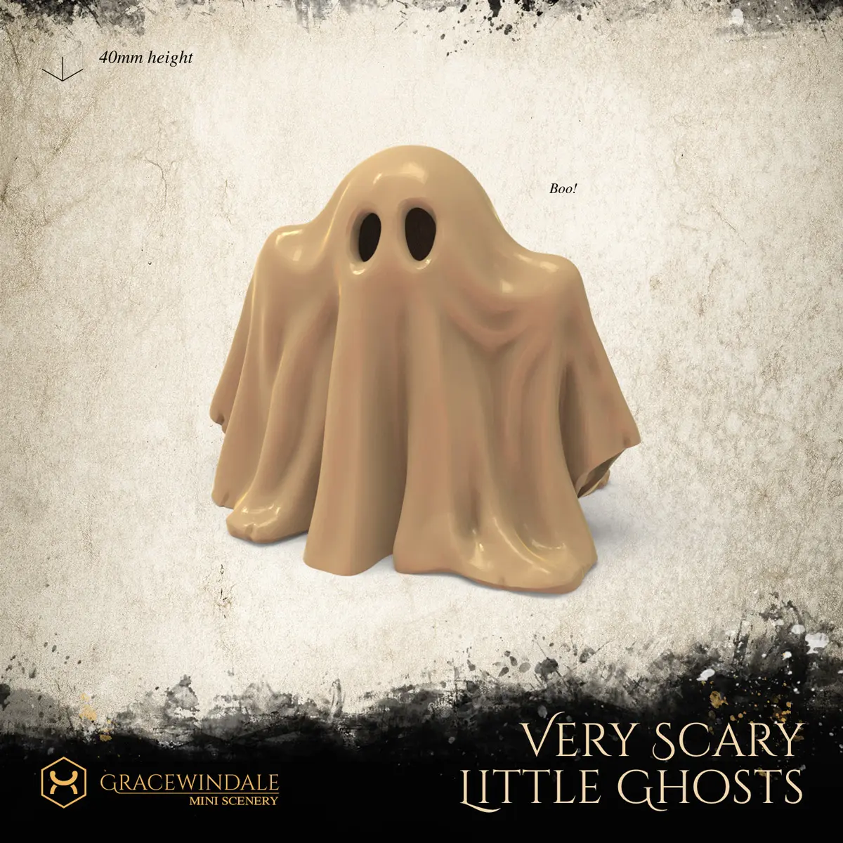 Free Characters & Creatures STL Download - Little Ghostby Stephen 8078