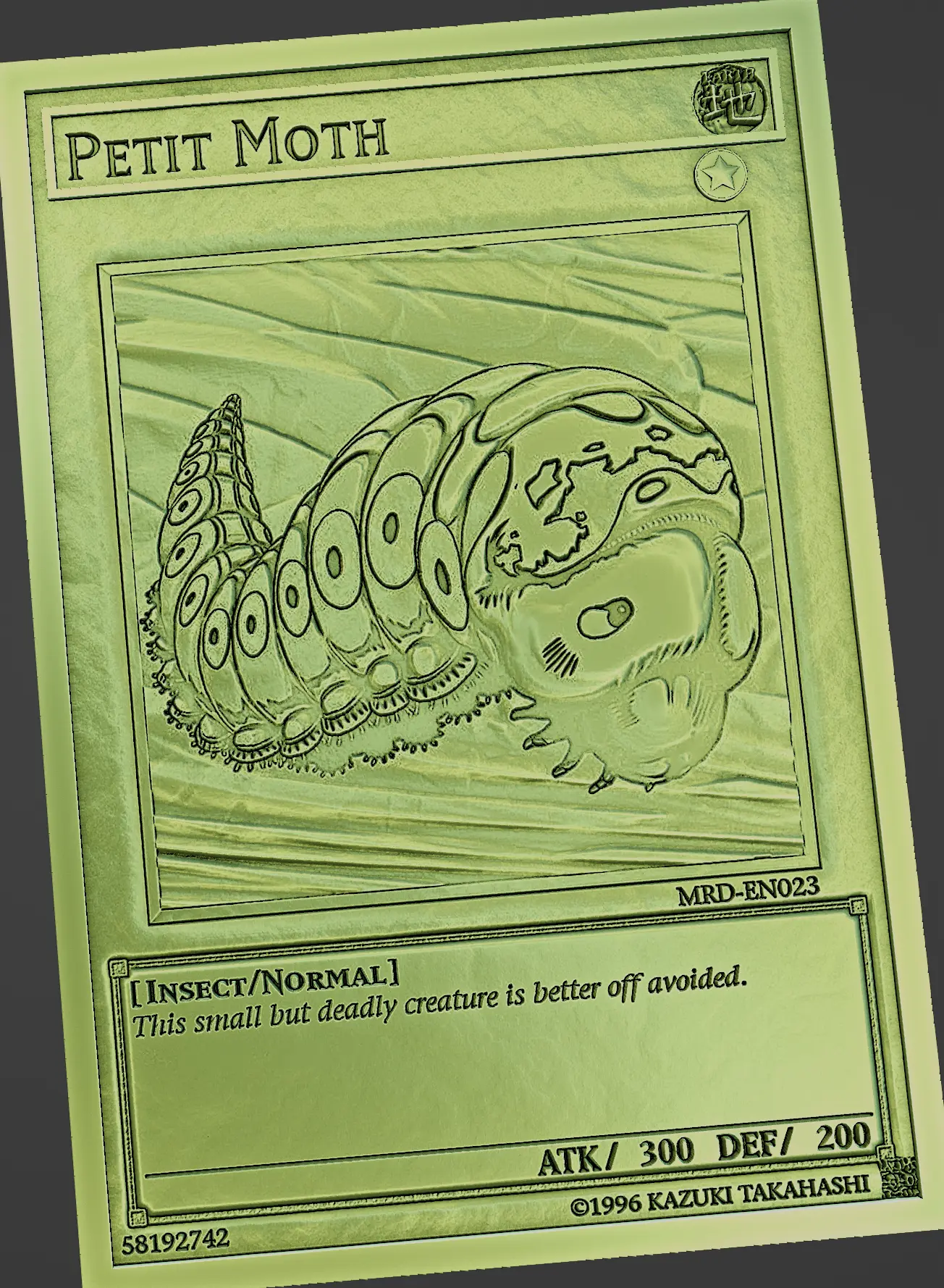 petit moth - yugioh | 3D models download | Creality Cloud