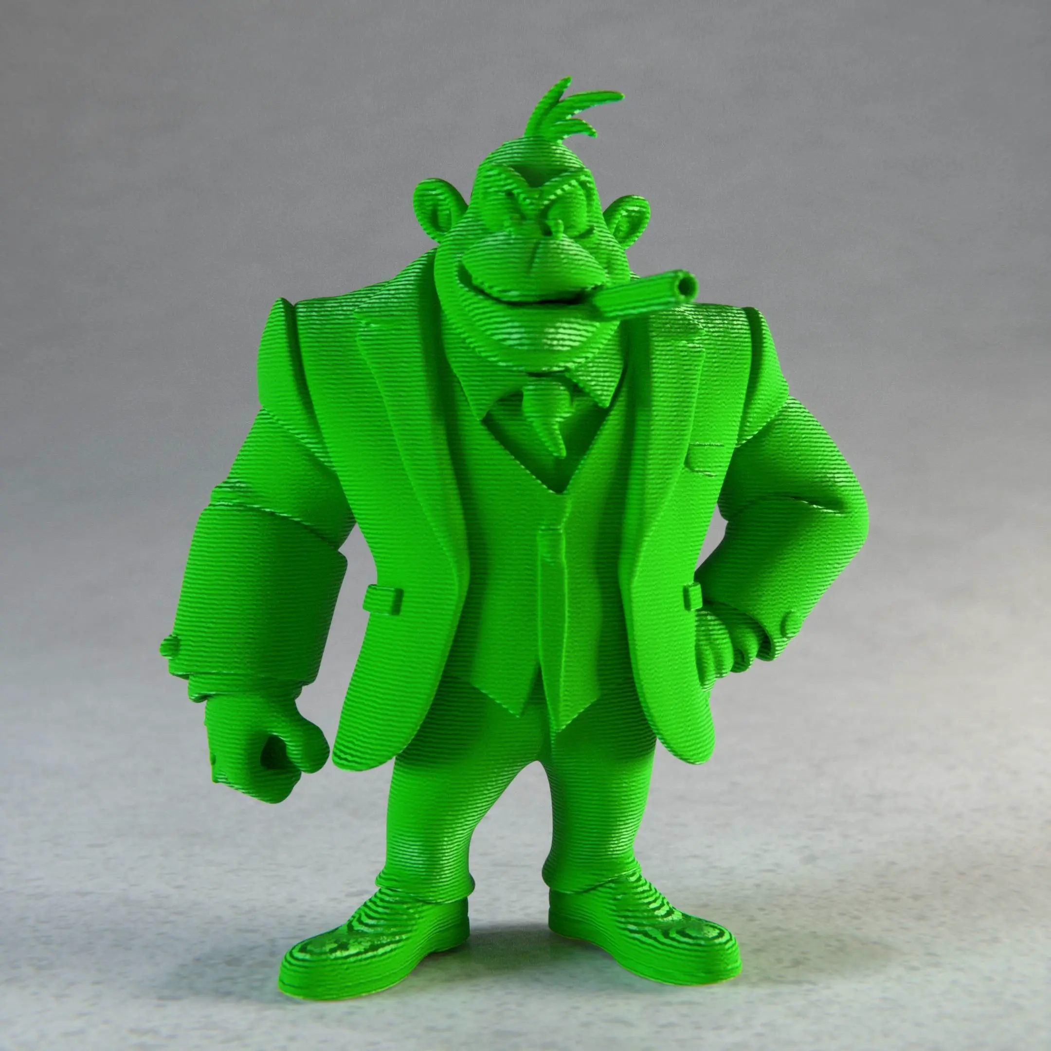 3D Printer Files | 3MF File | Gorilla Mob Boss | Creality Cloud