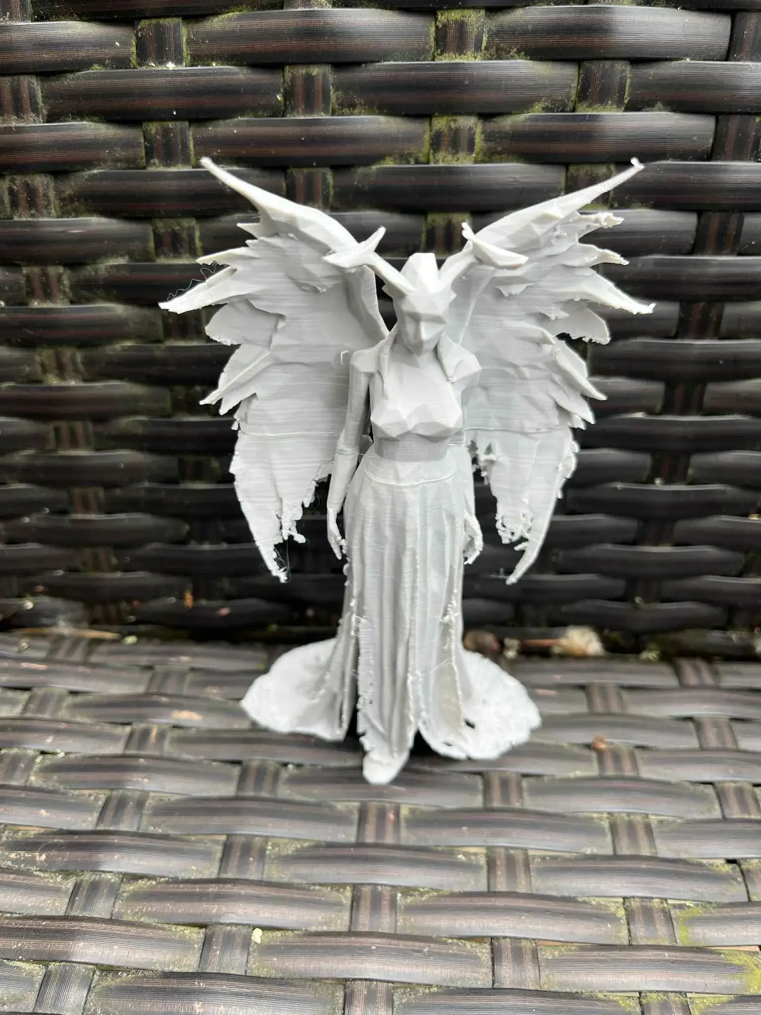 3D Printer Files | 3MF File | Low poly angel demon | Creality Cloud