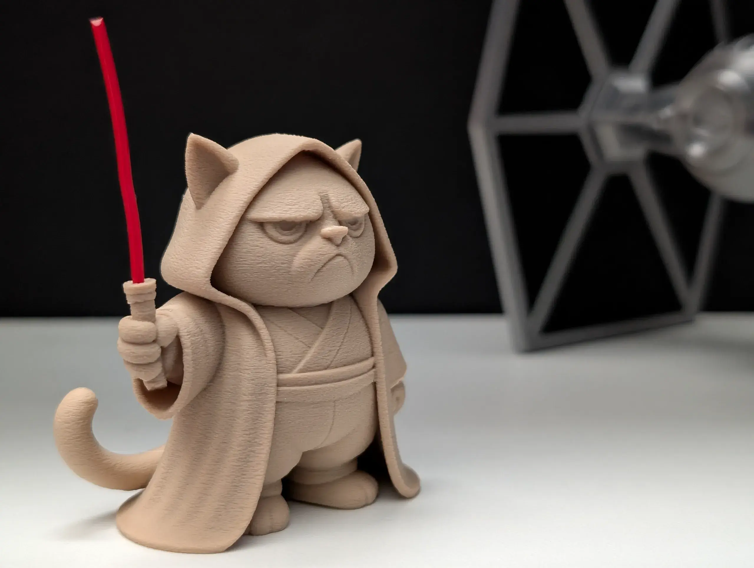 3D Printer Files | 3MF File | Darth Grumpy Cat | Creality Cloud