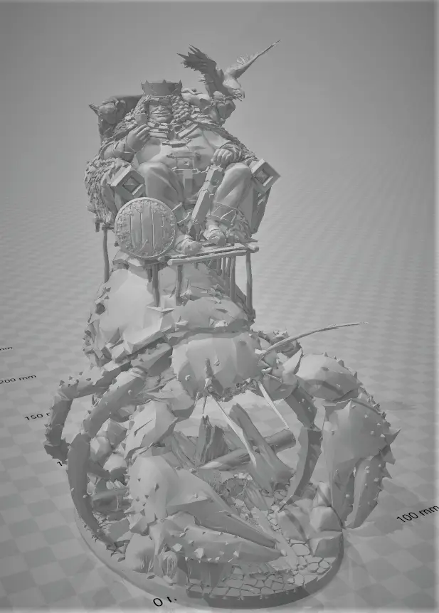 Free Other STL Download - base for ogre pirate king on stoneclaw ...