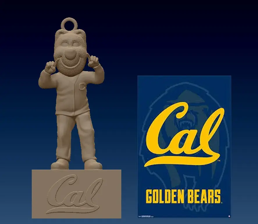 Characters & Creatures STL Download - NCAA- Mascot Hanging Figurine ...