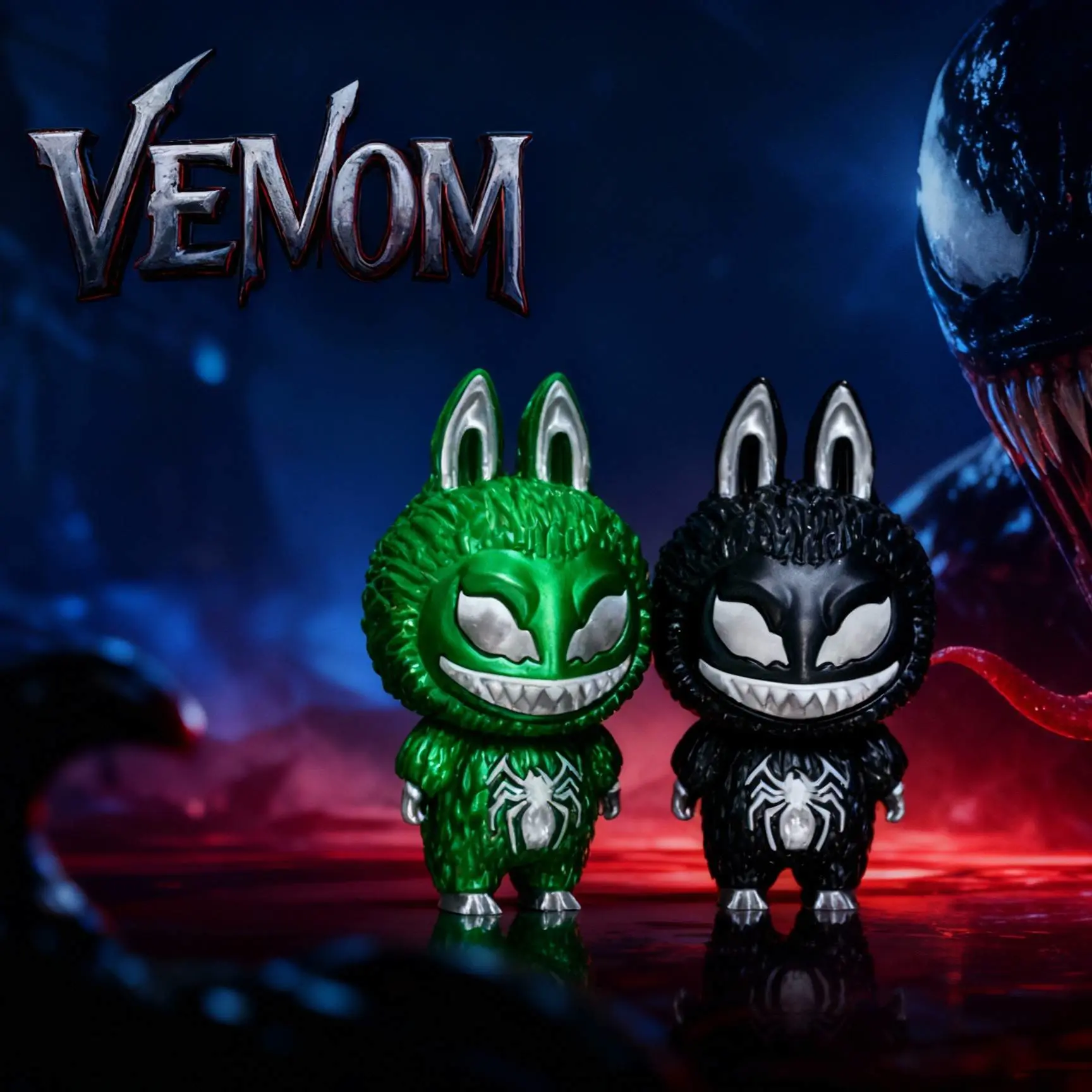 3D Printer Files | 3MF File | Venom-Themed Labubu – Eye Inserts ...