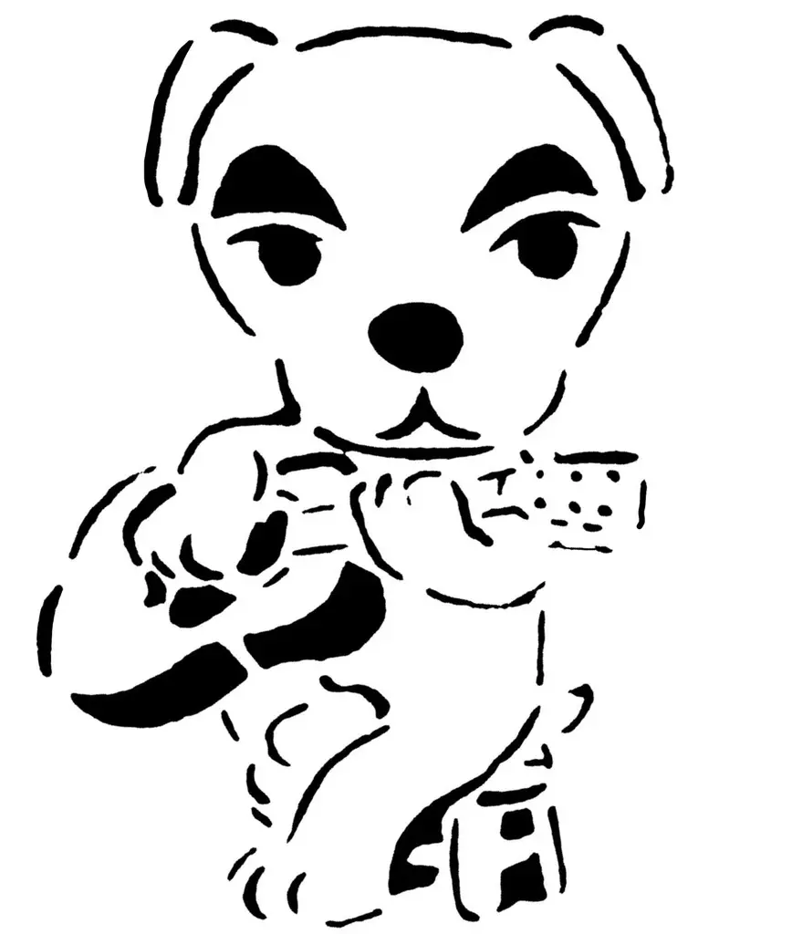 Free Digital Art STL Download - K.K. Slider stencilby SMT_M 🦊