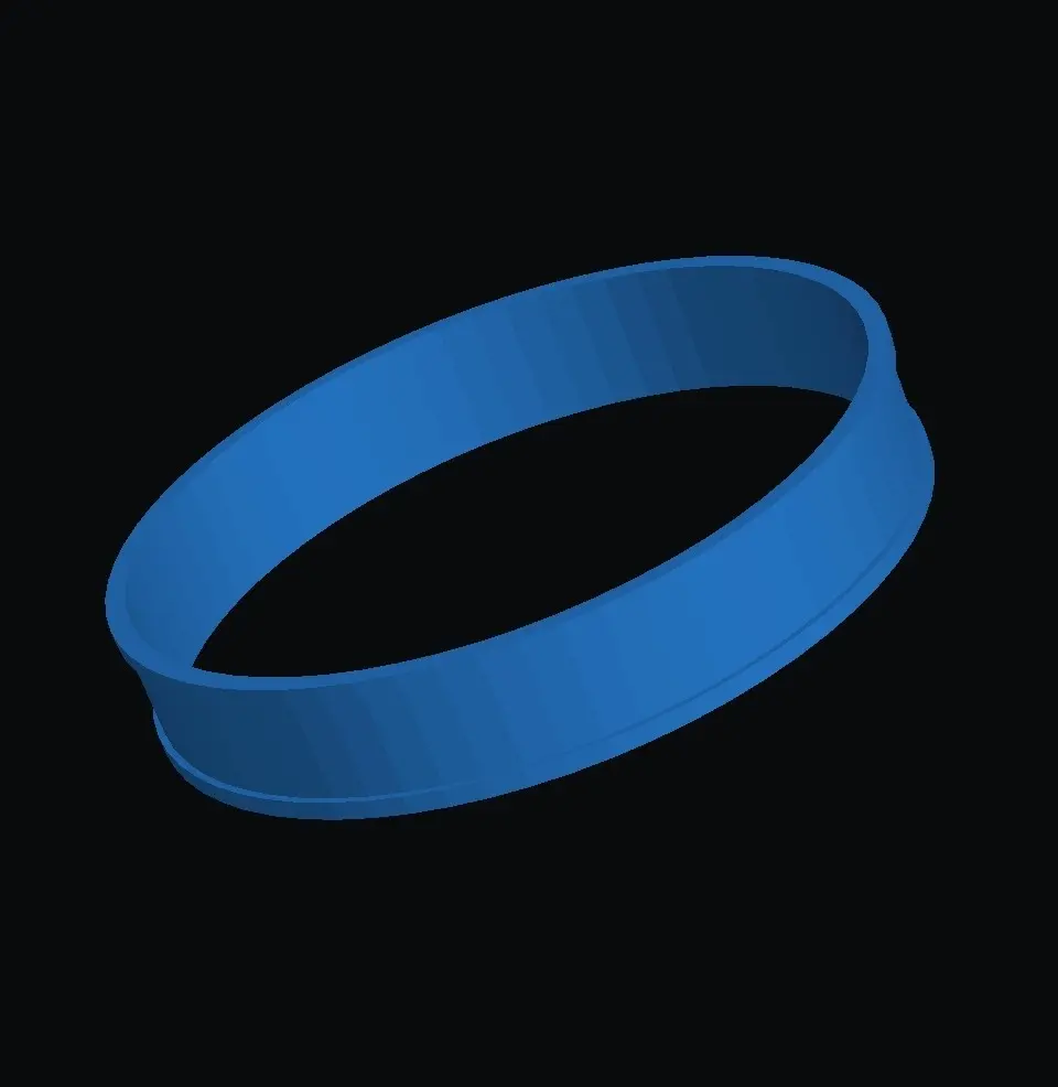 3D Printer Files | 3MF File | PVC Ring Support 160mm | Creality Cloud