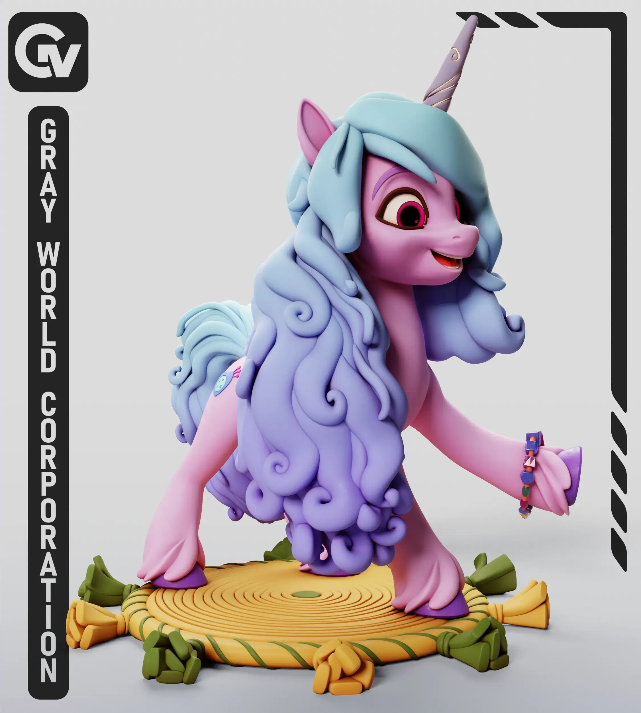 Characters & Creatures STL Download - Izzy Moonbow | My Little Ponyby ...